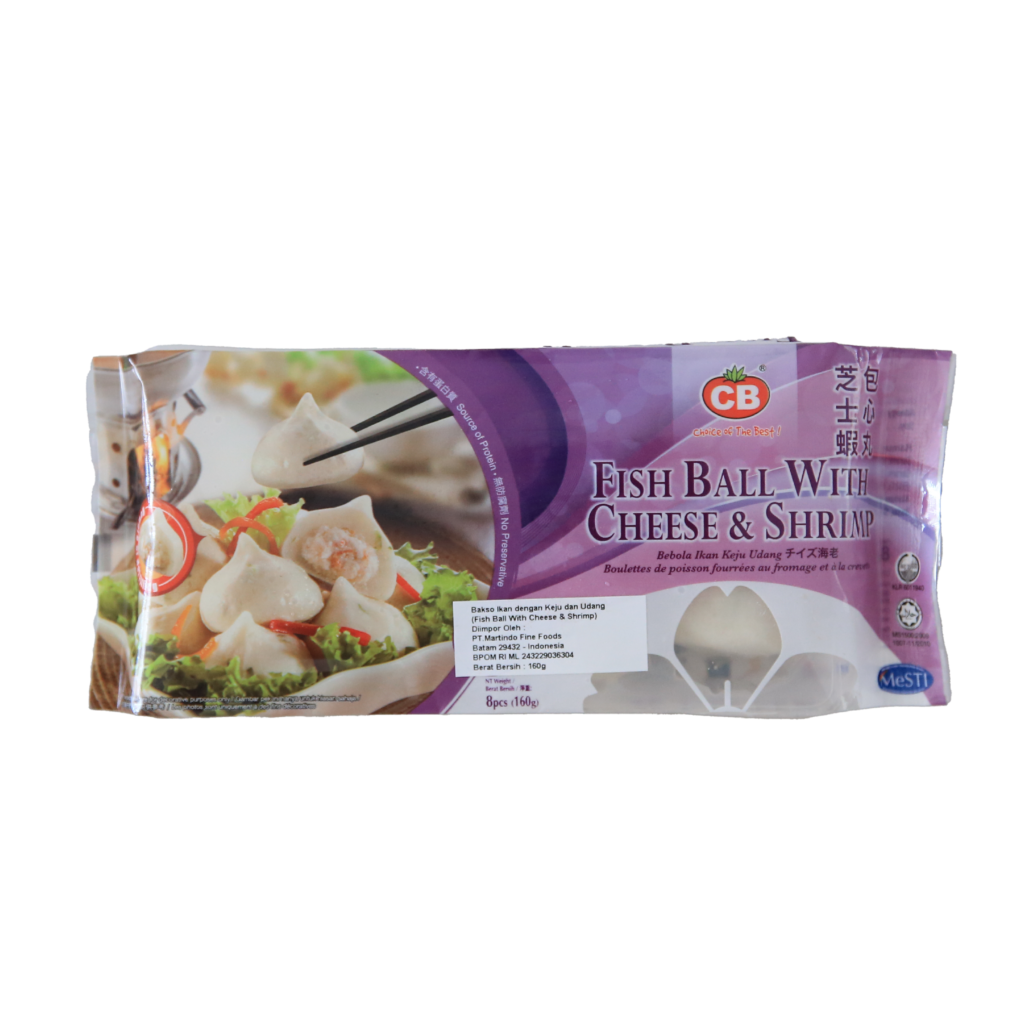 Fish Ball With Cheese Shrimp - Martindo